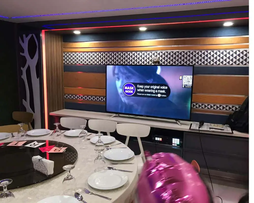 Star Plaza KTV Room Dagupan - mum's 70th birthday venue